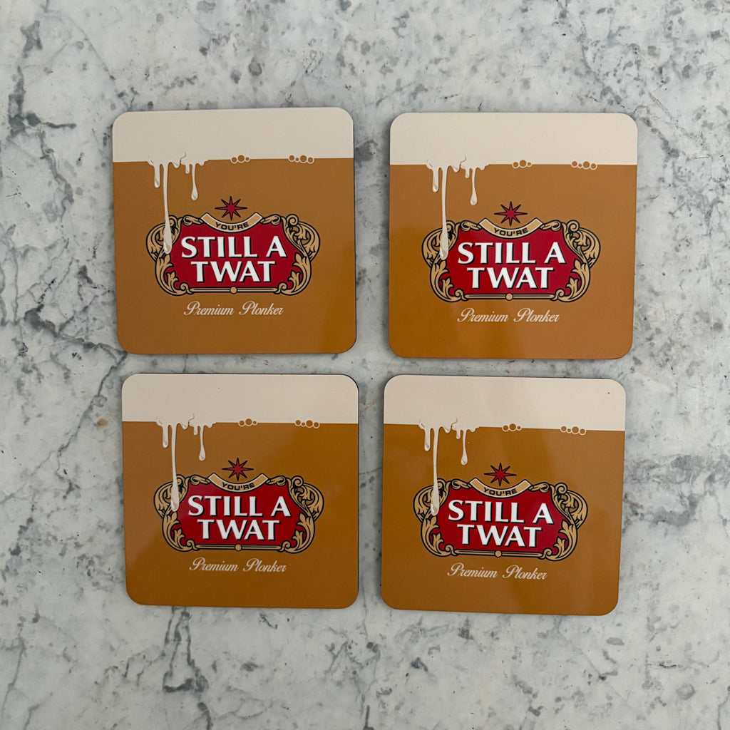 Funny Coasters (Set of 4) - Limited Abode