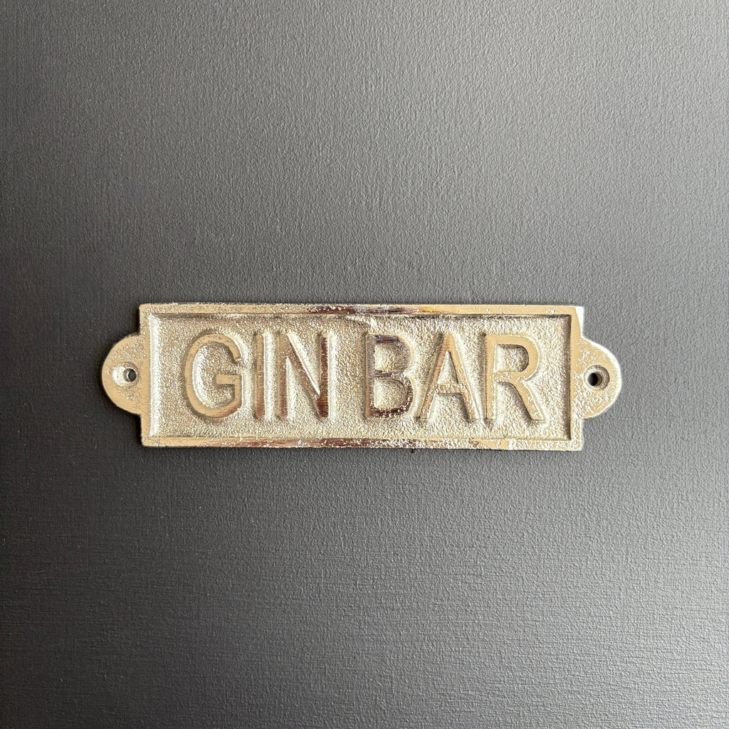 Gin Bar Sign - Limited Abode