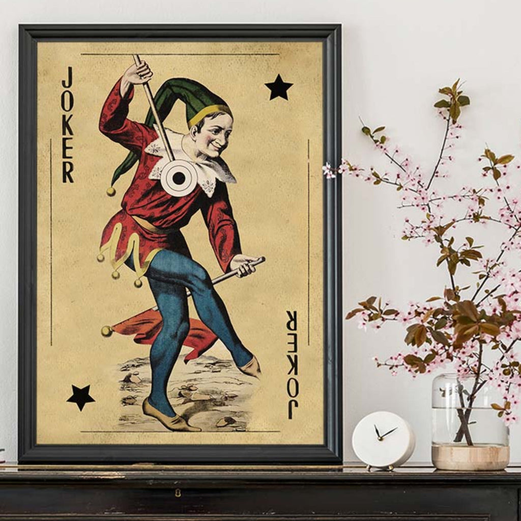 Joker Playing Card Art - Limited Abode