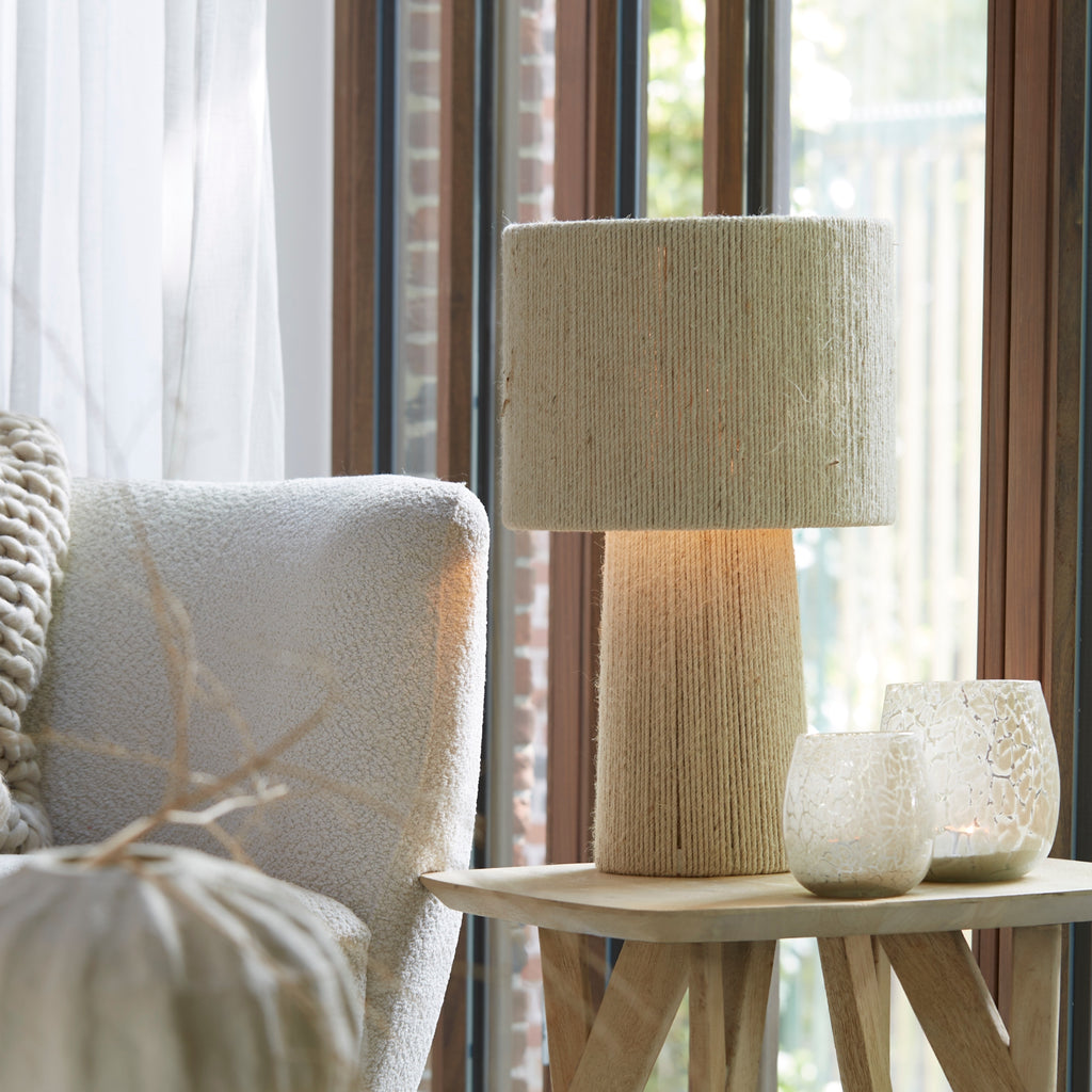 Jute Lamp - Limited Abode