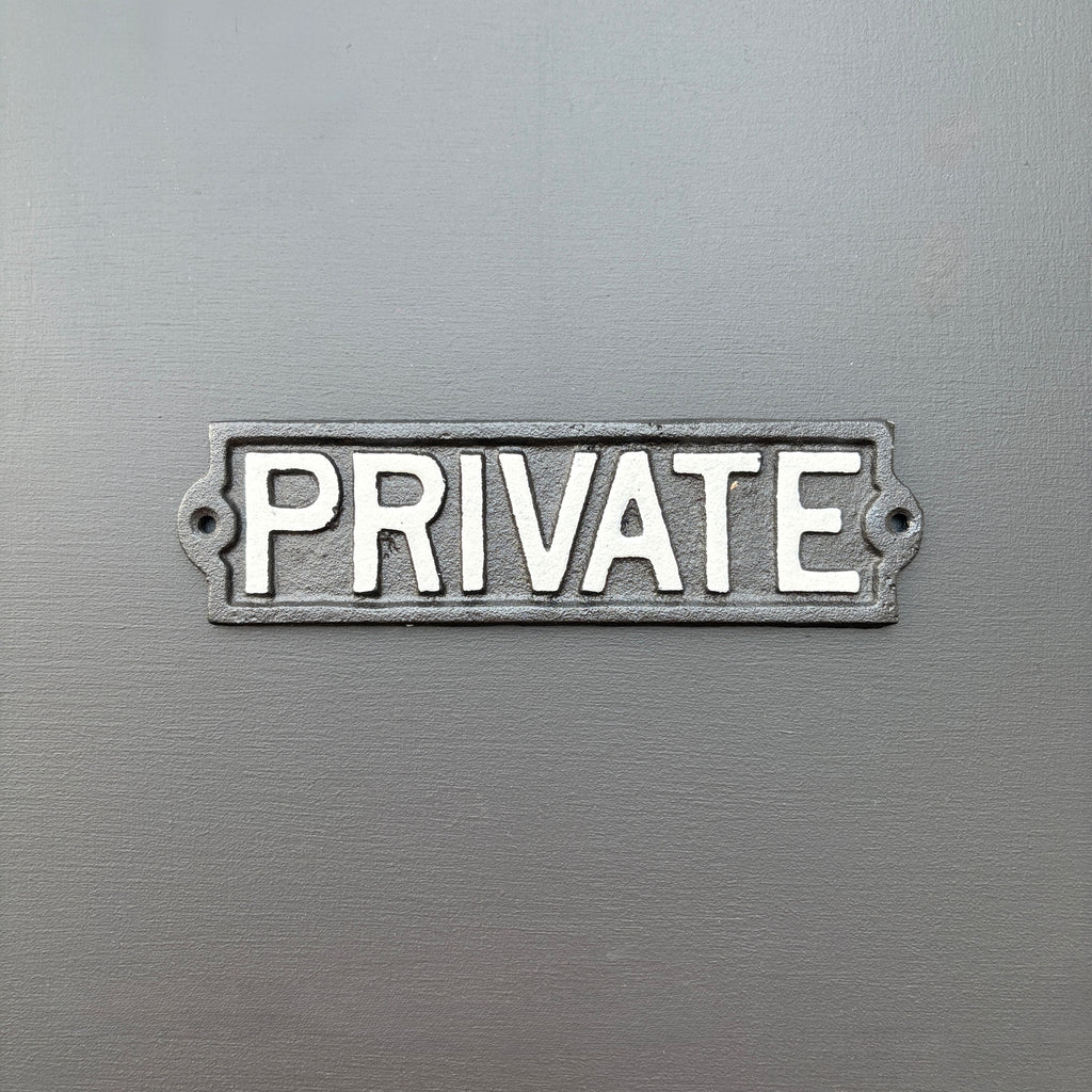 Private Sign - Limited Abode
