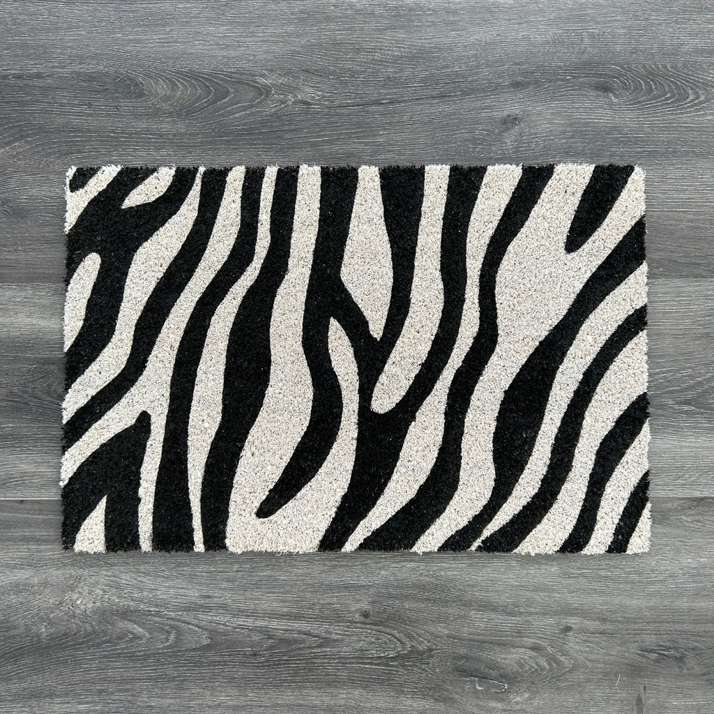 Zebra Doormat - Limited Abode