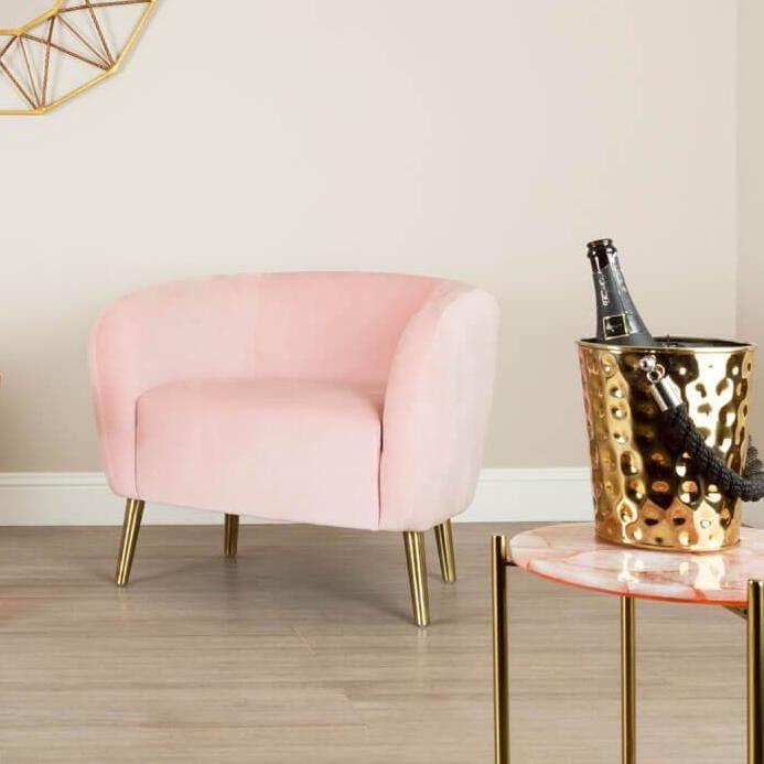 Pink Cocktail Chair - Limited Abode