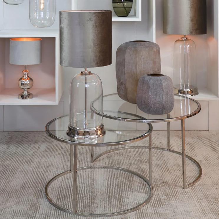 Silver Coffee Tables (Set of Two) - Limited Abode